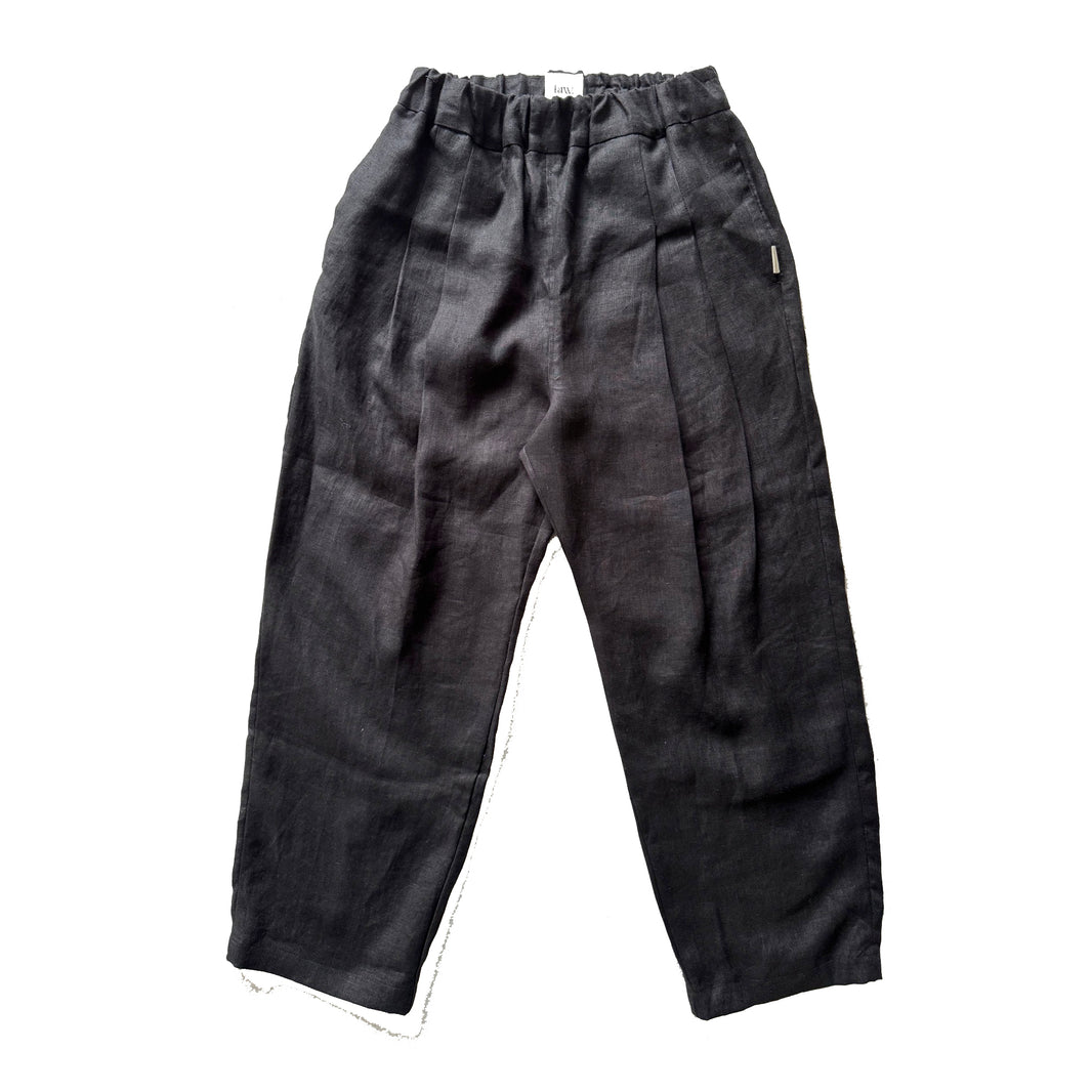 Sustainable slow batch linen handmade Trousers – LAW DESIGN STUDIO